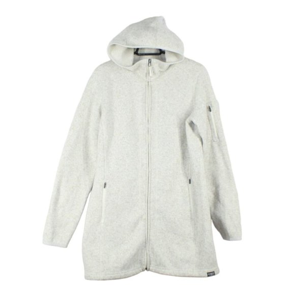 L.L. Bean | Sweaters | Ll Bean Sailcloth Sweater Knit Fleece Full Zip ...